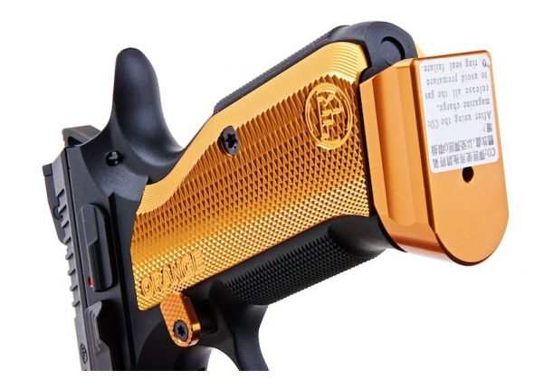 KJ WORKS CZ SHADOW 2 CO2 ピストル (ASG ライセンス) - オレンジ – AIRSOFT GOGO
